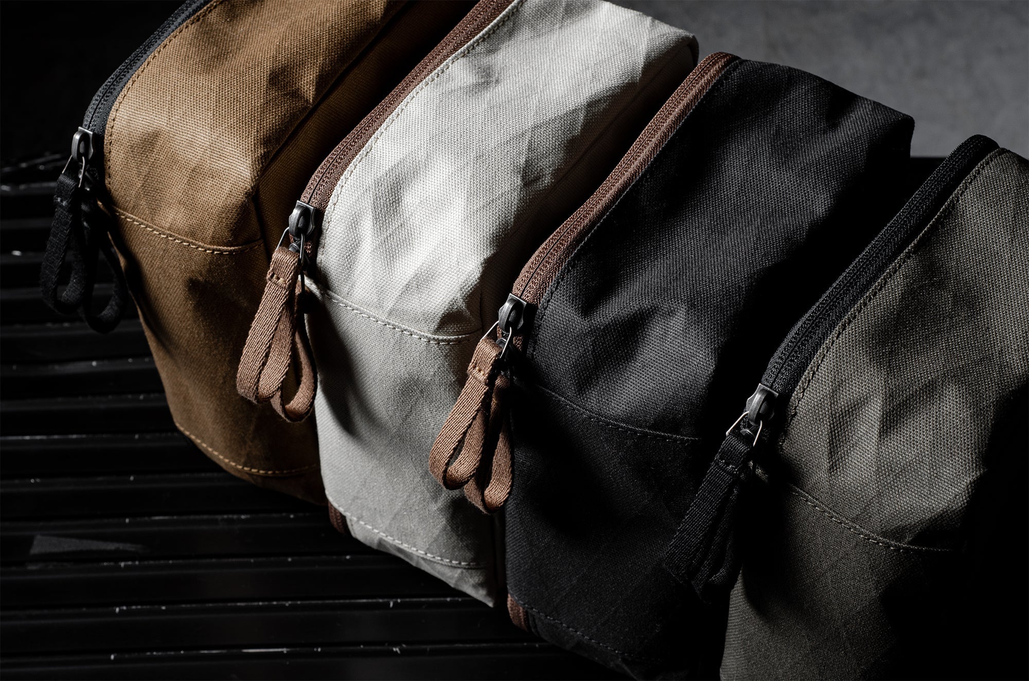 Fly Travel Kit . Black Brownish 3 Pack – hardgraft